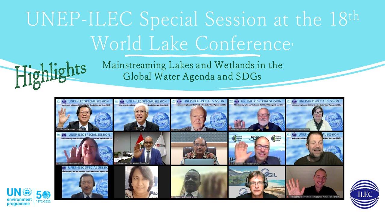 国際機関との連携 | International Lake Environment Committee | 公益財団法人 国際湖沼環境委員会(ILEC)